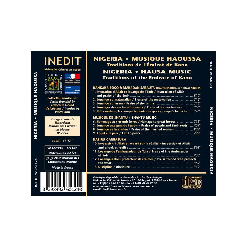 NIGERIA • MUSIQUE HAOUSSA